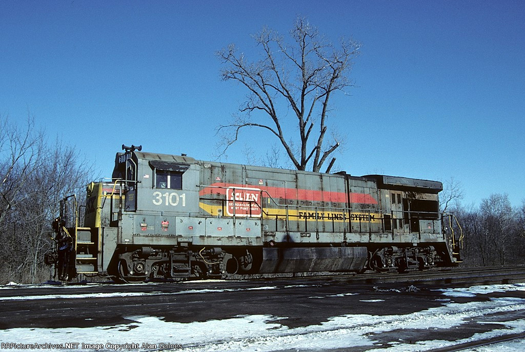 CSX B23-7 3101
